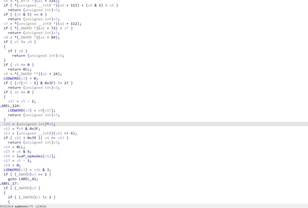 神仙道3 lua 虚拟机 opcode 还原 – CTBlog